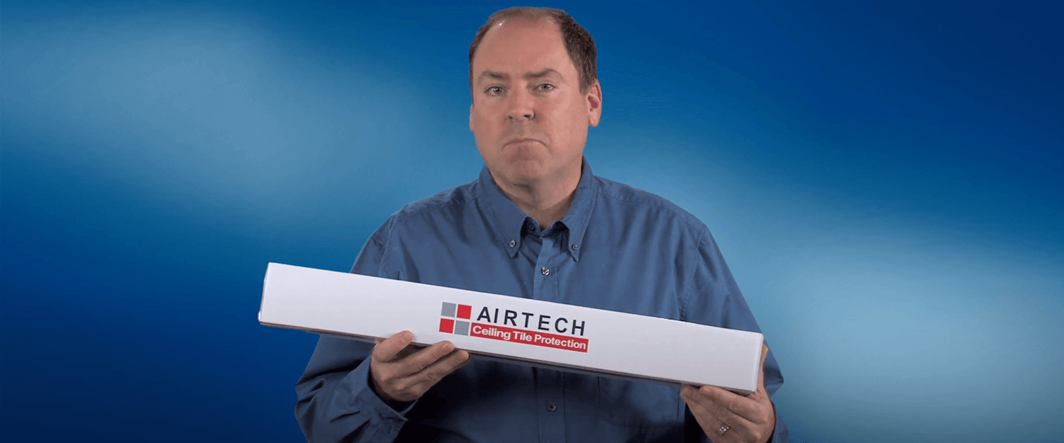 Ceiling Tile Protectors—Stop Replacing Your Ceiling Tiles – Airtech Inserts